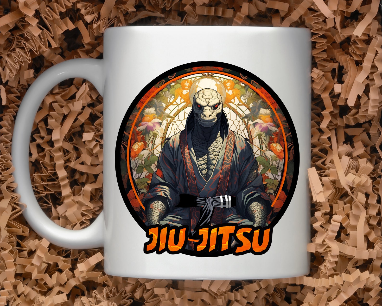 Jiu Jitsu Snake Png, Brazilian Jiu Jitsu Boa Constrictor Stained Glass ...