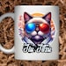 Jiu Jitsu Cat Png, Bjj Cat in Shades Sublimation Design, Train ...