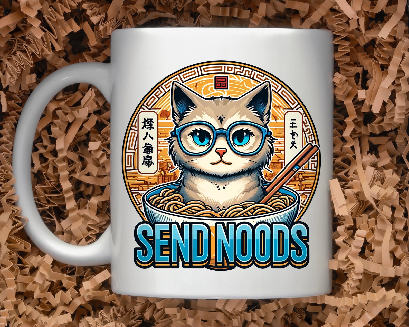Send Noods Cat Png, Funny Ramen Cat Sublimation Design, Hungry Kitty ...