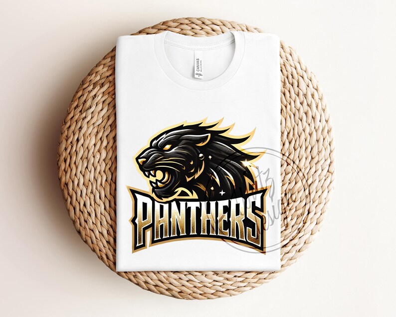 Panthers Logo Png | Sublimation Design for Football | Game Day Sport ...