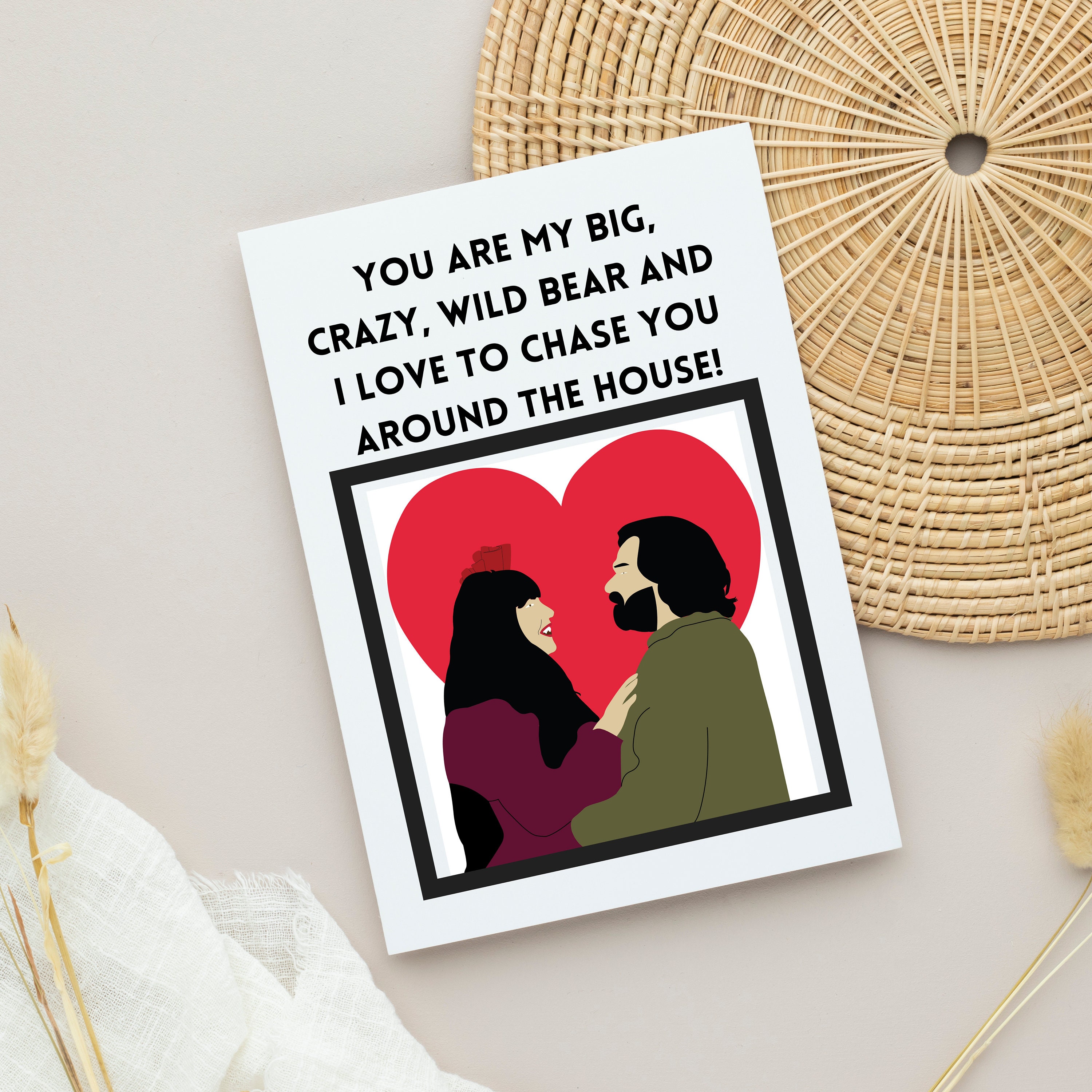WWDITS Laszlo and Nadja Greeting Card, Valentine's Day Greeting Card ...
