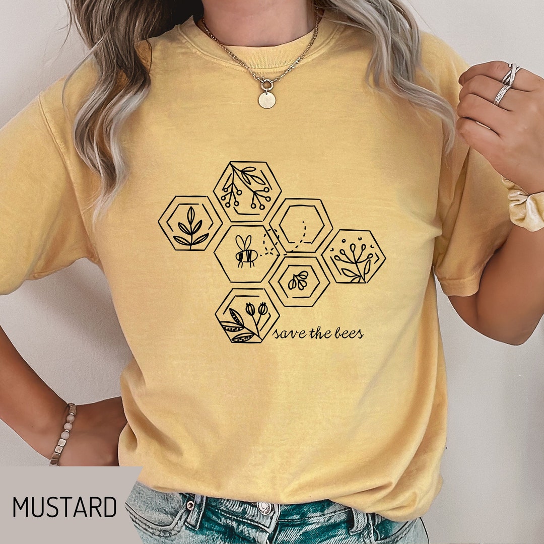 Bumble Bee Shirt, Save the Bees Shirt, Bee Lover Shirt, Beekeeper Gift ...
