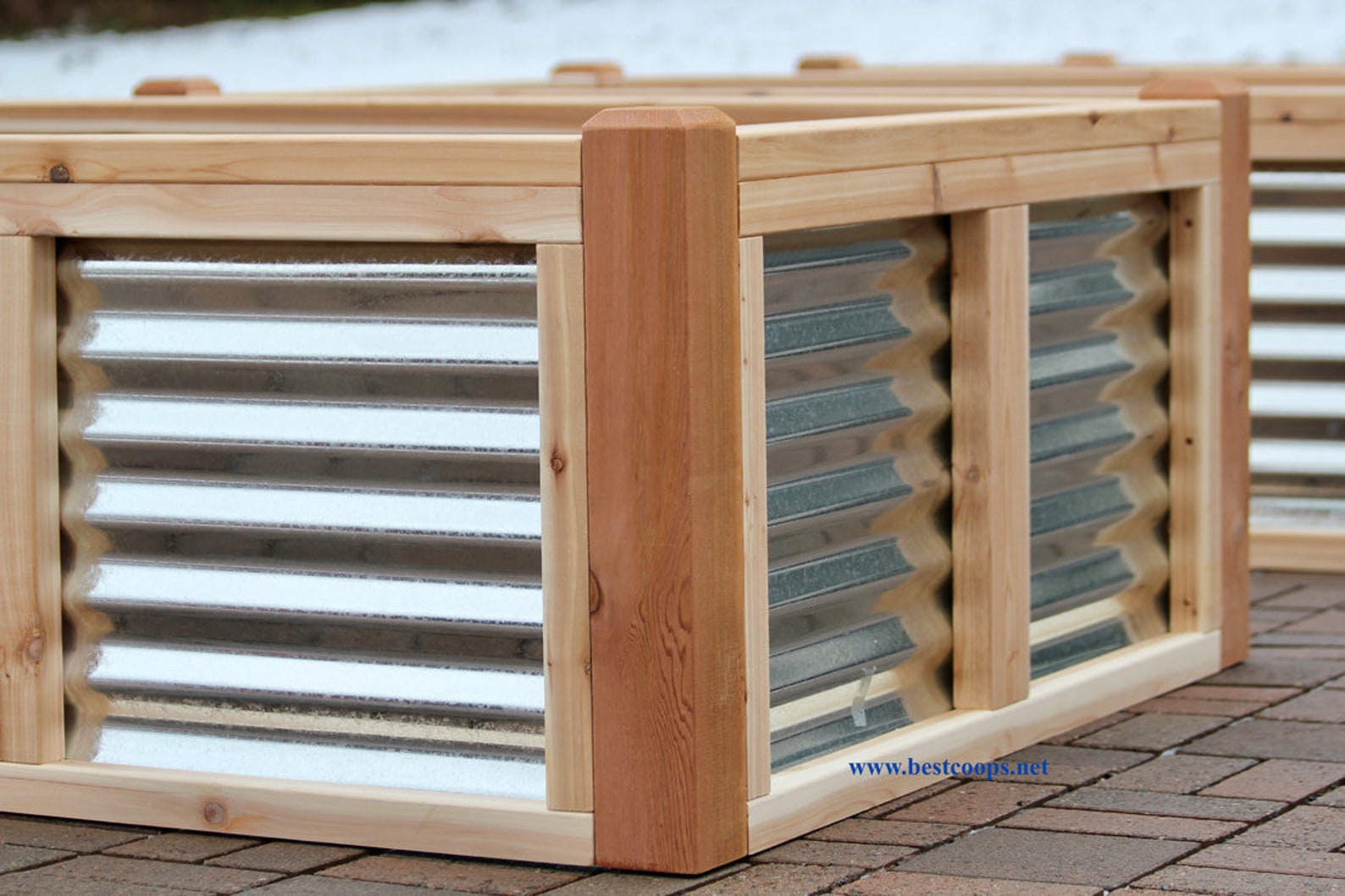 4x6' Corrugated Garden Bed Plan - Etsy