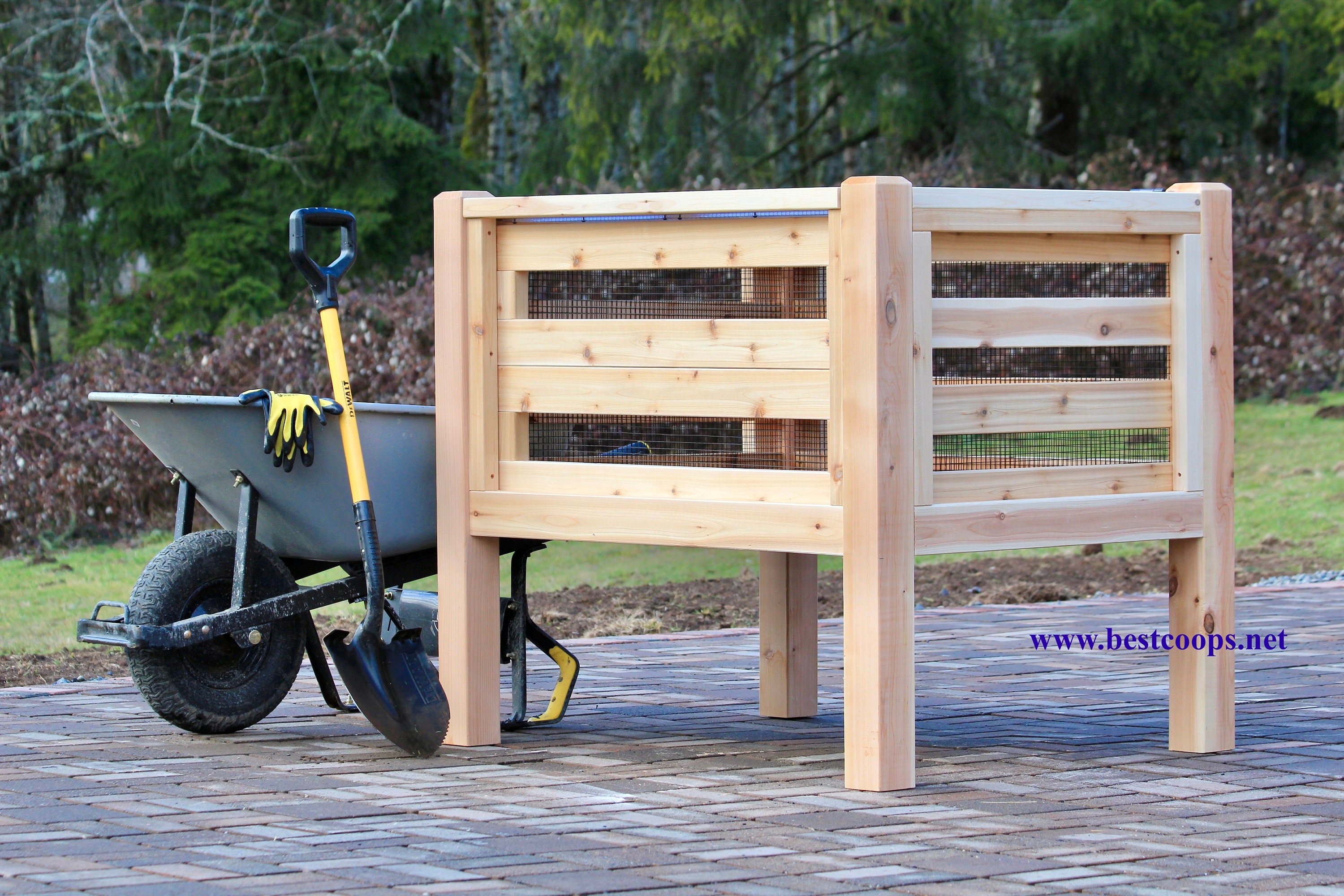 Compost Bin Plan - Etsy