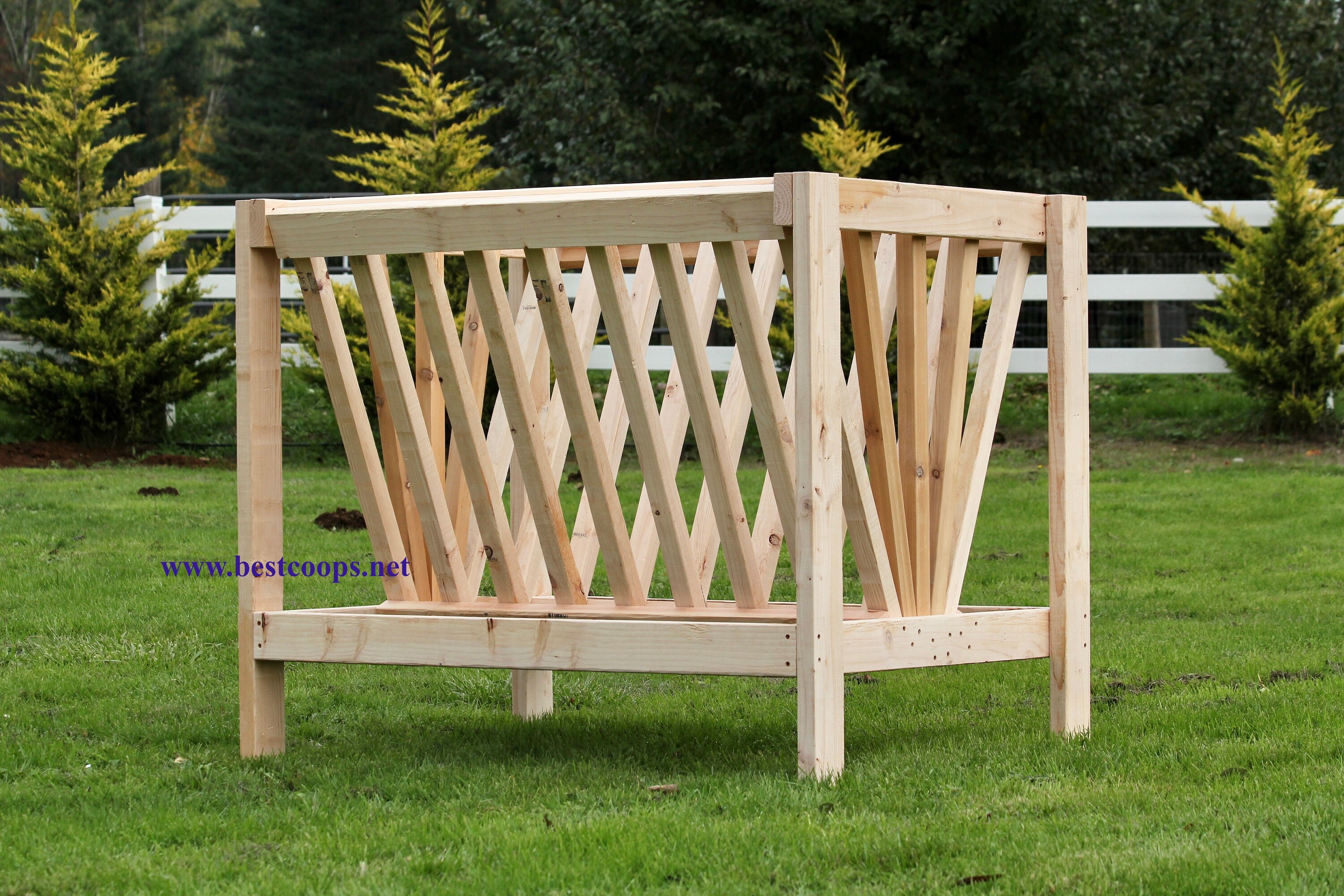 Goat And Sheep Hay Feeder Plan Download Now Etsy
