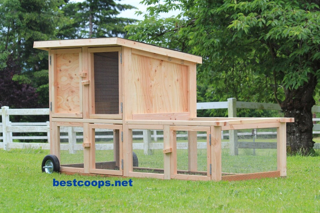 4x8' Chicken Tractor PDF Plan - Etsy