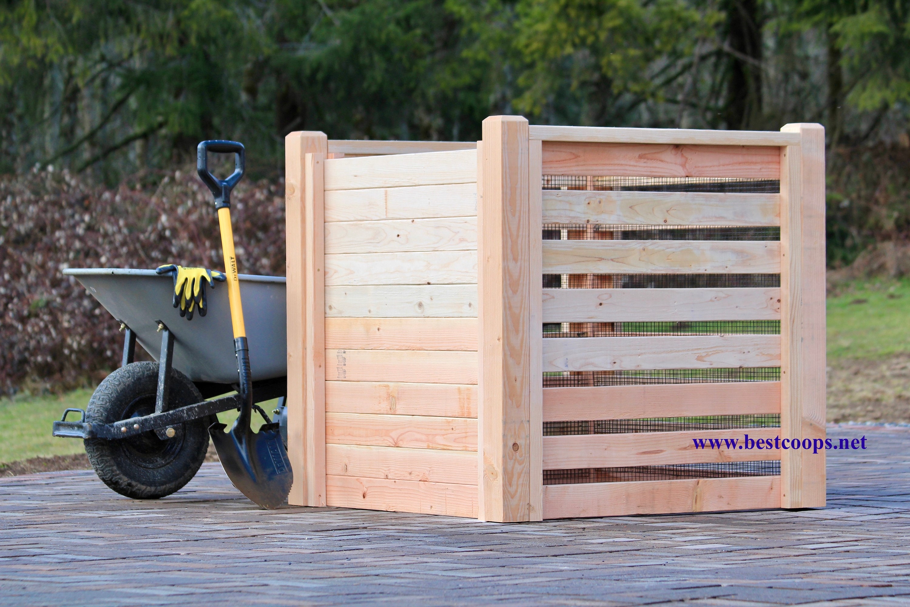 Compost Bin Plan - Etsy