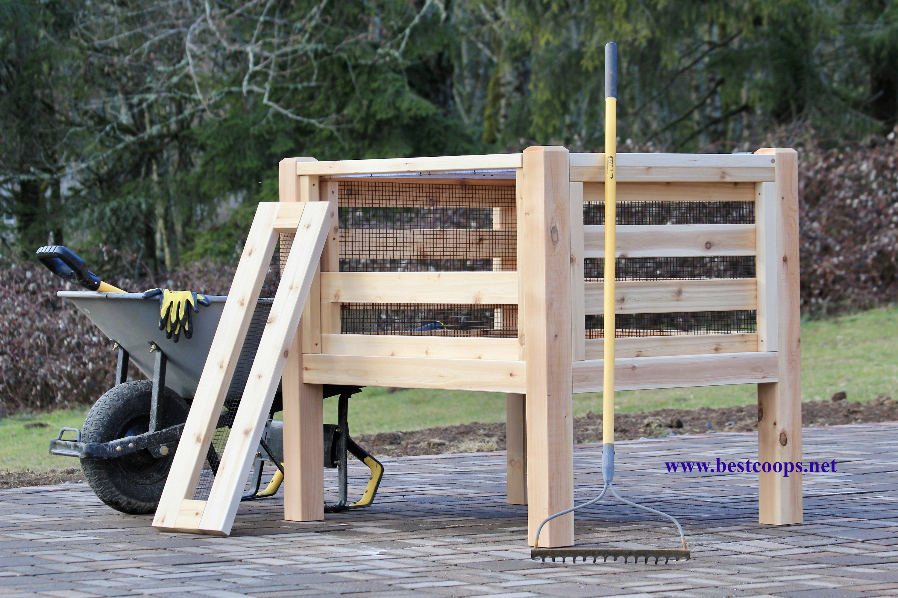 Compost Bin Plan - Etsy