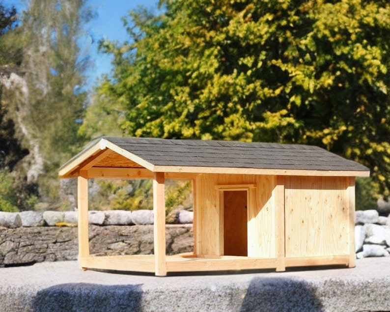 Dog House Plan - Etsy