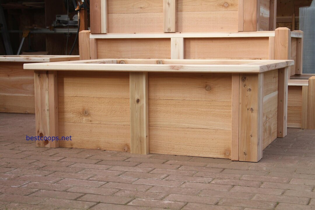 3x4' Cedar Garden Bed Plan - Etsy
