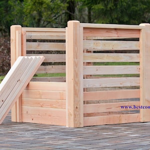 Compost Bin Plan - Etsy