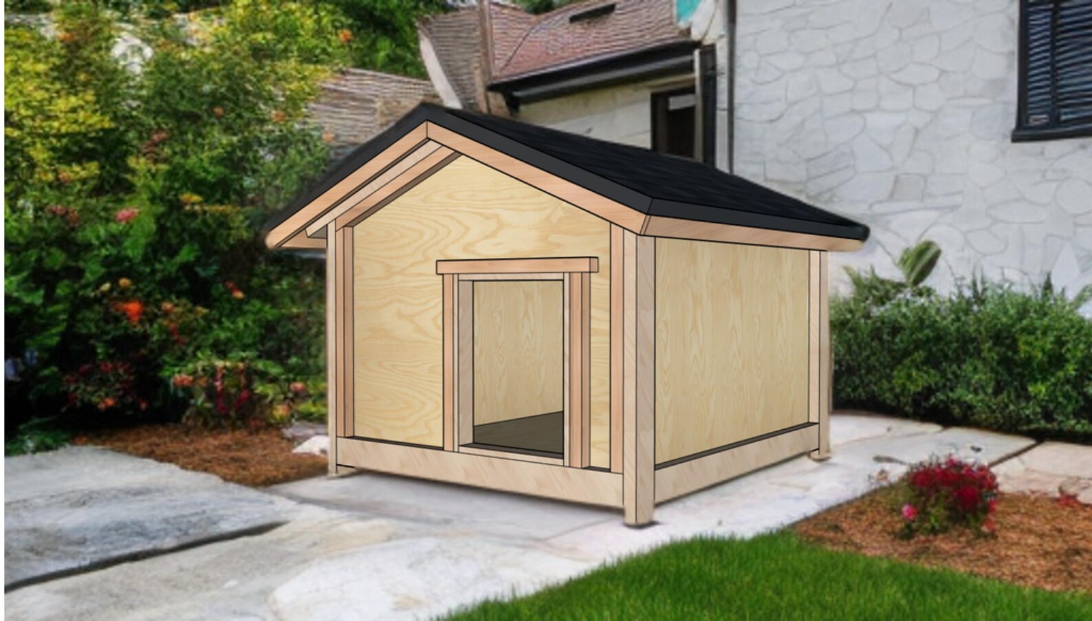 Dog House PDF Plan - Etsy