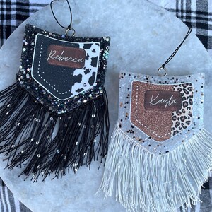 CUSTOM Car Freshie Cow Print Pocket Freshies Western Car Freshy Cute ...