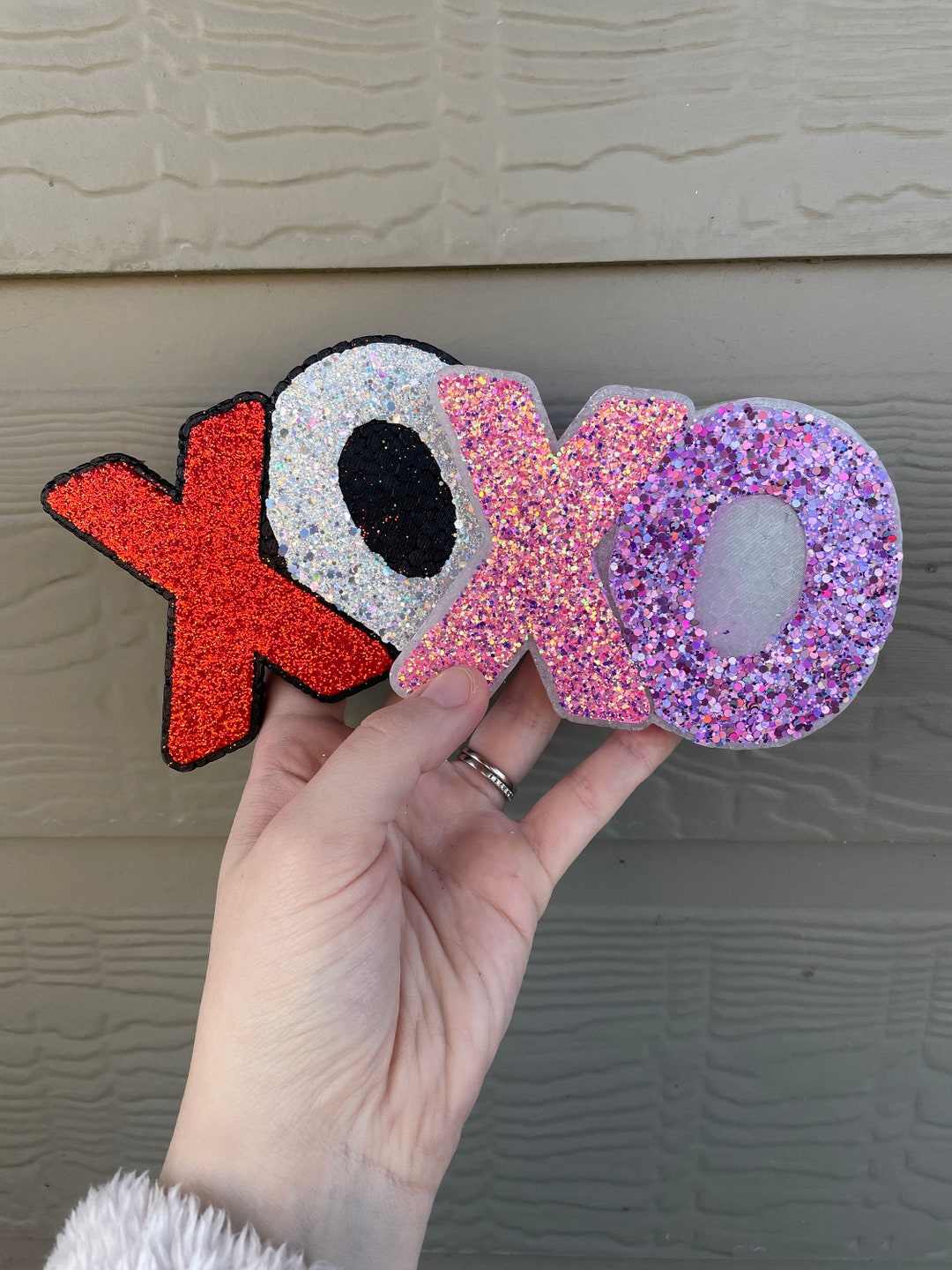 Valentines Day Car Freshie Freshy Valentines Gifts XO Glitter Freshie ...