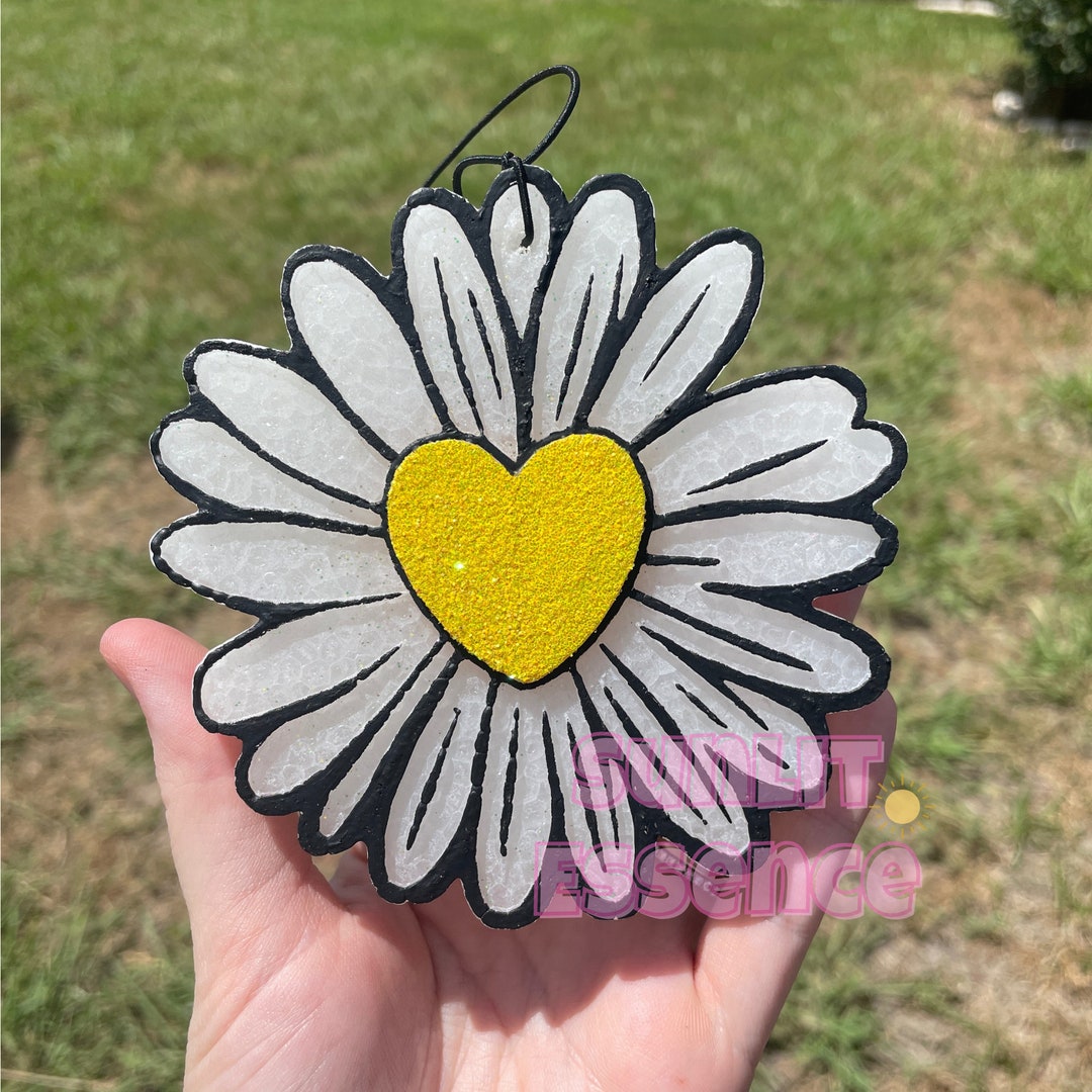 Daisy Flower Car Freshie, Sunflower Car Air Freshener, Country Girl ...