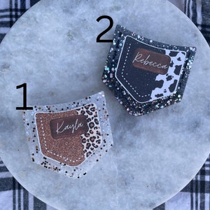 CUSTOM Car Freshie Cow Print Pocket Freshies Western Car Freshy Cute ...