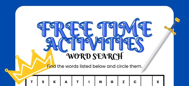 Prince and Princess Word Search for Parents and Teachers, Fun ...