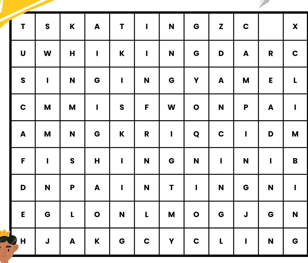 Prince and Princess Word Search for Parents and Teachers, Fun ...