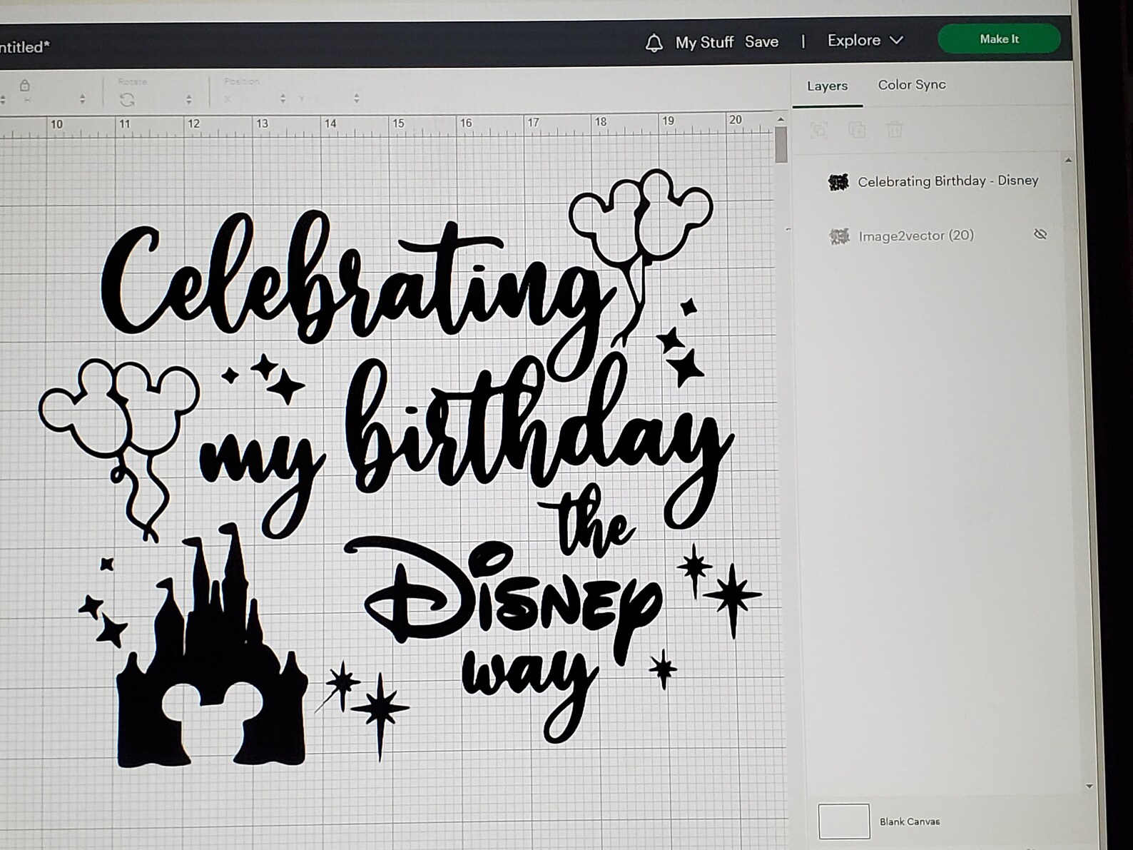 Celebrating My Birthday the Disney Way - Etsy