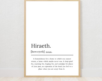Hiraeth Wall Art - Etsy