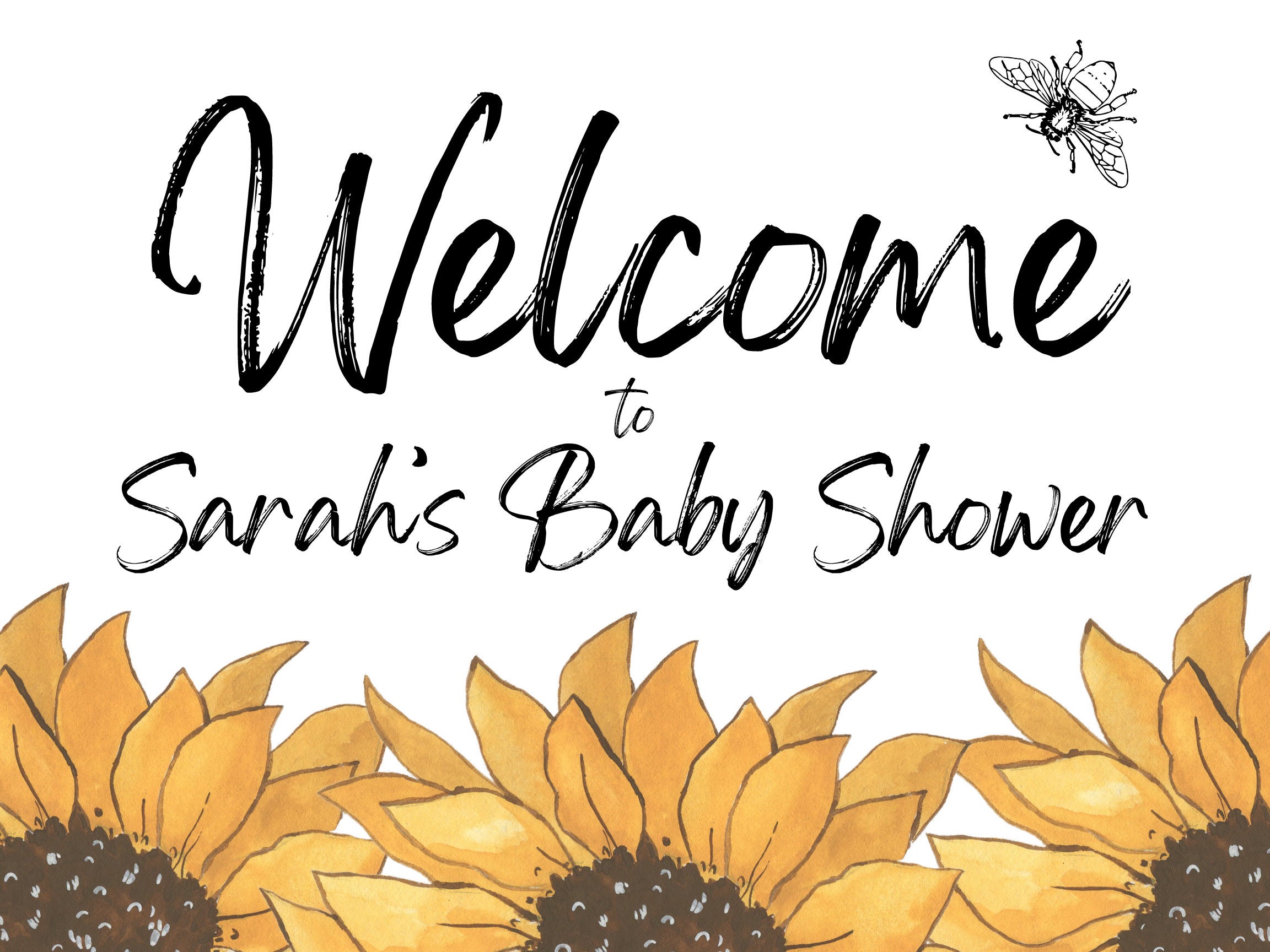 Mama to Bee Pre-planned Baby Shower Bundle Digital Prints Included - Etsy