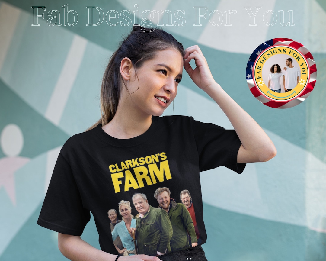 Clarksons Farm Tshirt Farm Shirt Clarkson T Shirt Farming Tshirts Gift ...
