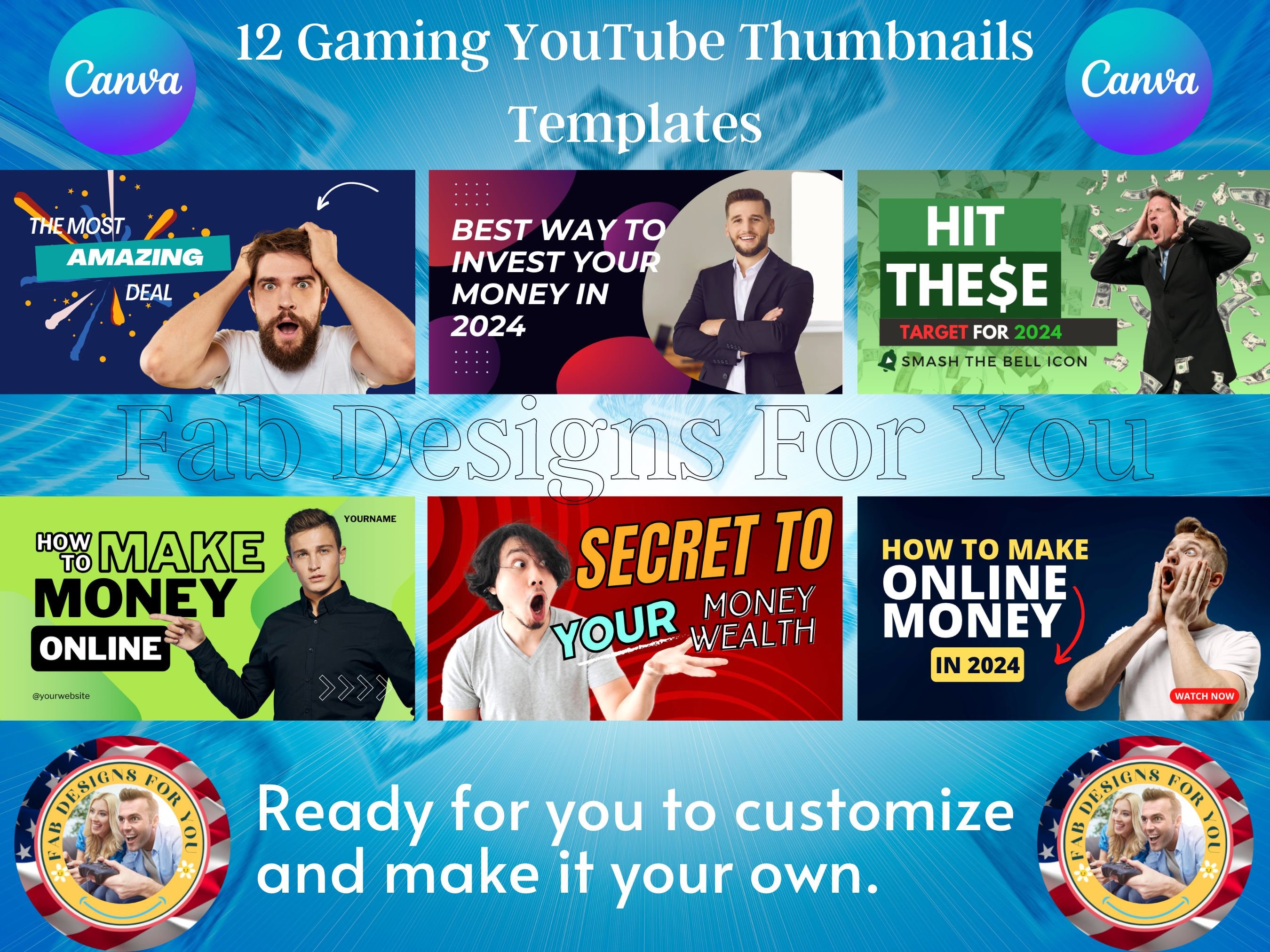 Personal Finance and Investing Youtube Thumbnail Youtube Channel ...