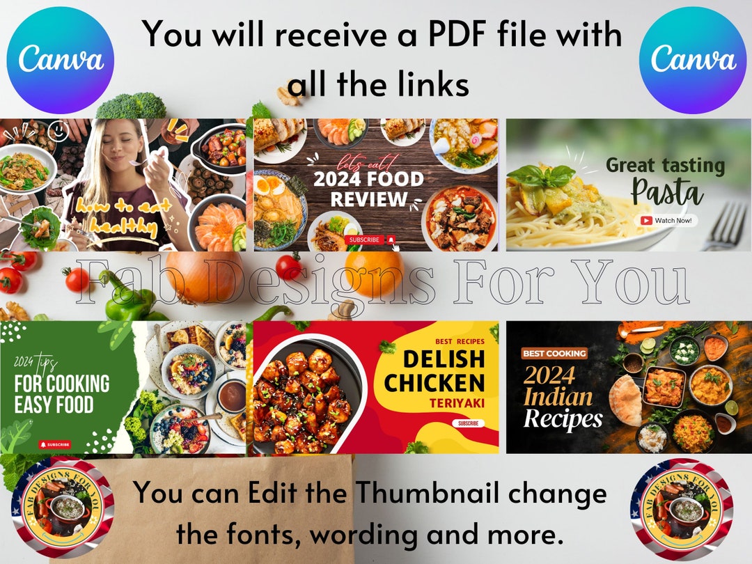 Cooking Youtube Thumbnail Youtube Channel Branding Youtube Thumbnails ...