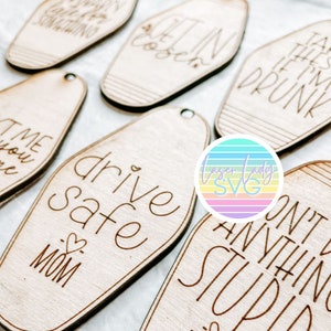 Hotel Keychain Laser File, Keychain Svg, Key Chain Svg, Motel Keychain ...
