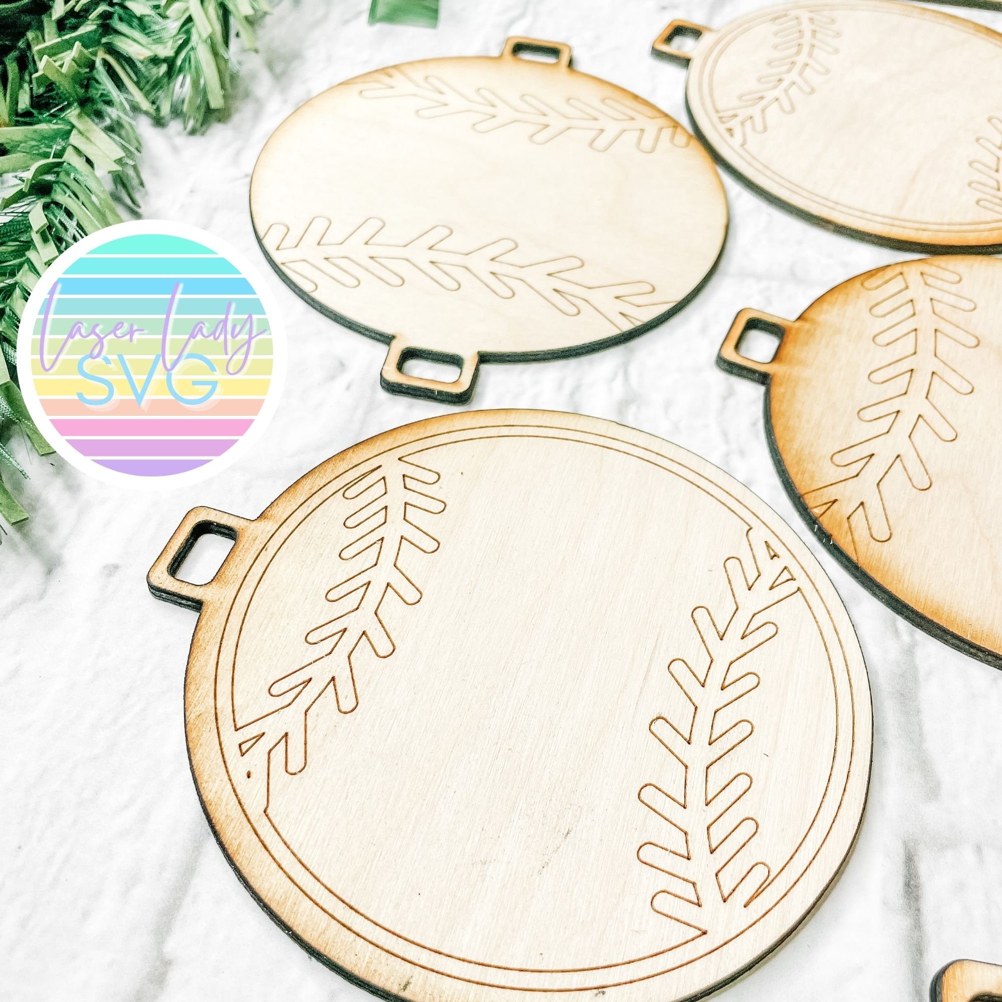 Baseball Bag Tag SVG, Baseball Svg Laser File for Glowforge, Baseball ...