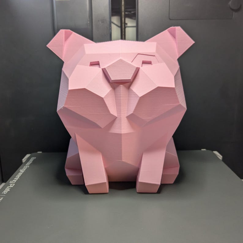 Gravity Falls Waddles Piggy Bank - 3D Printed Low Poly Waddles - Etsy