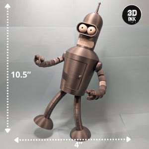 Bender From Futurama - 3D Printed Articulated Figurine - Etsy