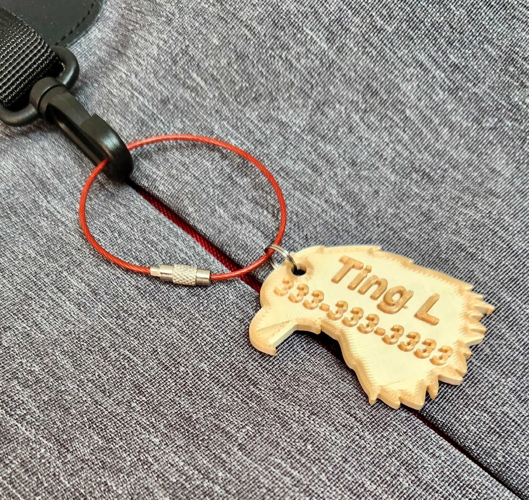 Custom 3D Printed Luggage Tags - Etsy