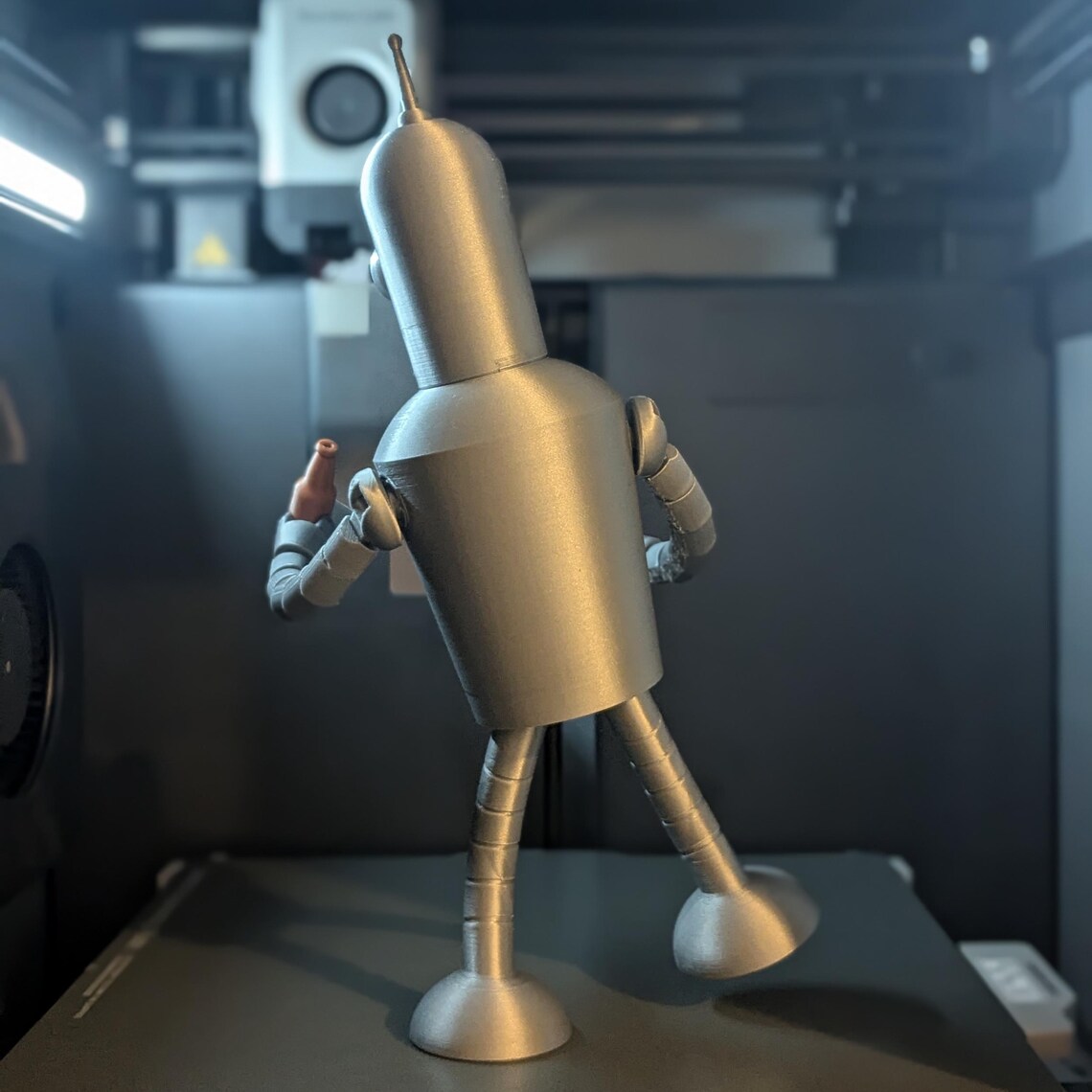 Bender From Futurama - 3D Printed Articulated Figurine - Etsy