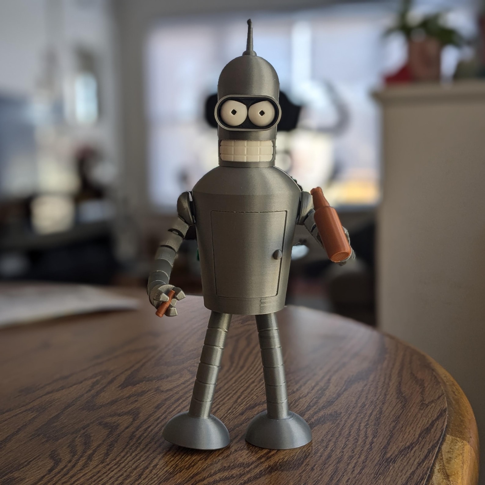 Bender From Futurama - 3D Printed Articulated Figurine - Etsy