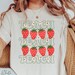 Strawberry Teacher Shirt, Strawberry Lover Teacher Tshirt, Strawberry ...