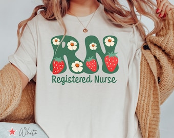 RN Baseball Shirt, RN Nurse Baseball T Shirt, Registered Nurse Gift, RN ...