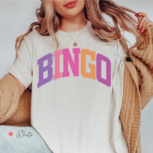 Bingo Shirt, Bingo Player T Shirt, Bingo Gift, Bingo Night Tee, Bingo ...