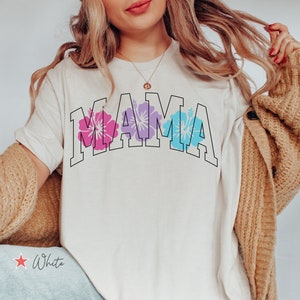 Mama Hawaii Shirt, Mama Aloha T Shirt, New Mom Gift, Hawaiian Mom Shirt ...