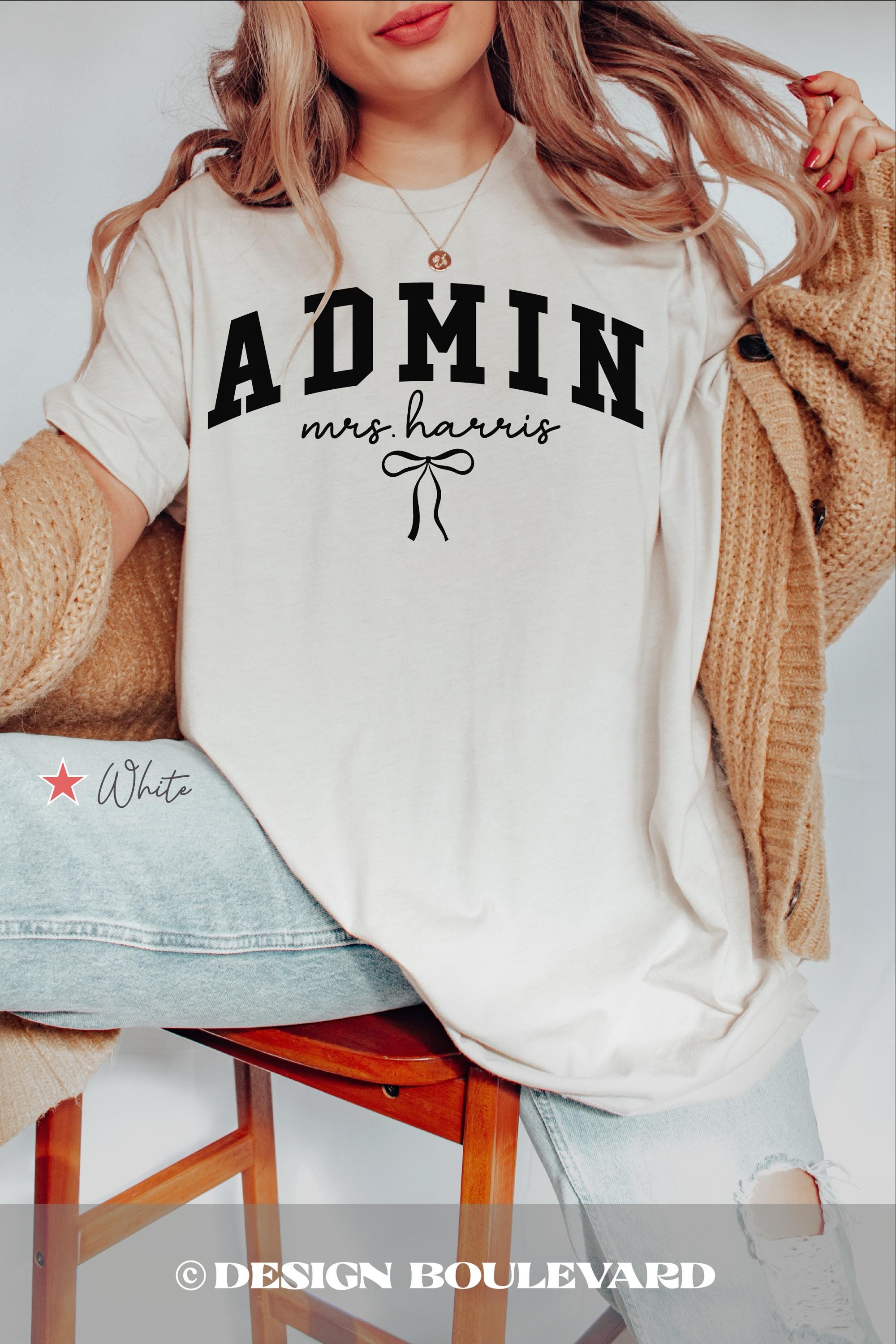 Custom Office Shirt, Customized Front Office T Shirt, Office Gift ...