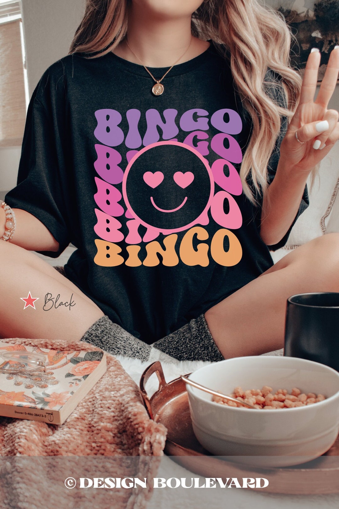 Happy Bingo Shirt, Funny Bingo T Shirt, Bingo Lover Gift, Bingo Player Shirt, Bingo Night Tee ...