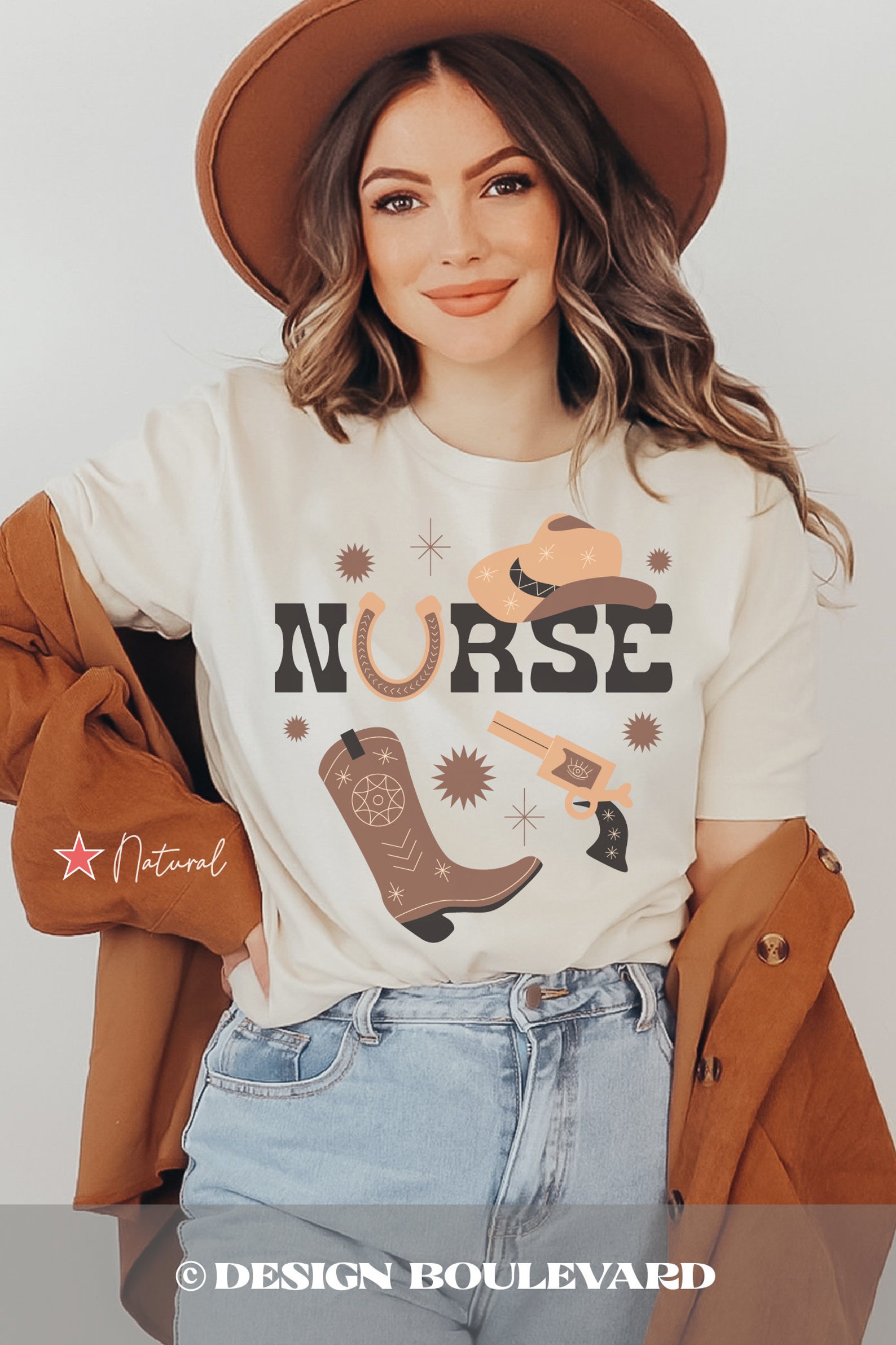 Nurse Western Style Shirt, Nurse Cowgirl Tshirt, Nurse Week Gift, Nurse ...