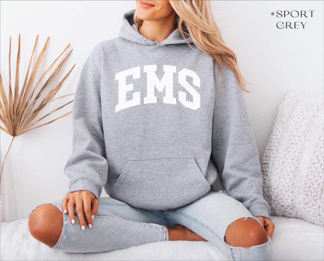 EMS Hoodie, EMS Gift, EMS Hooded Sweater, Ems Hoodie Sweatshirt ...