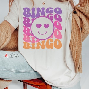 Happy Bingo Shirt, Funny Bingo T Shirt, Bingo Lover Gift, Bingo Player ...