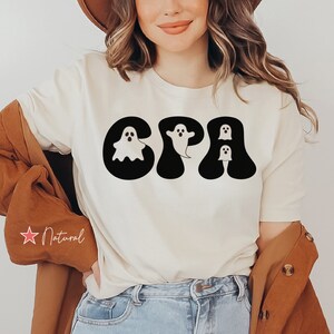 CPA Shirt, CPA Halloween T Shirt, CPA Gift, Cpa Boo Tee, Spooky Cpa ...