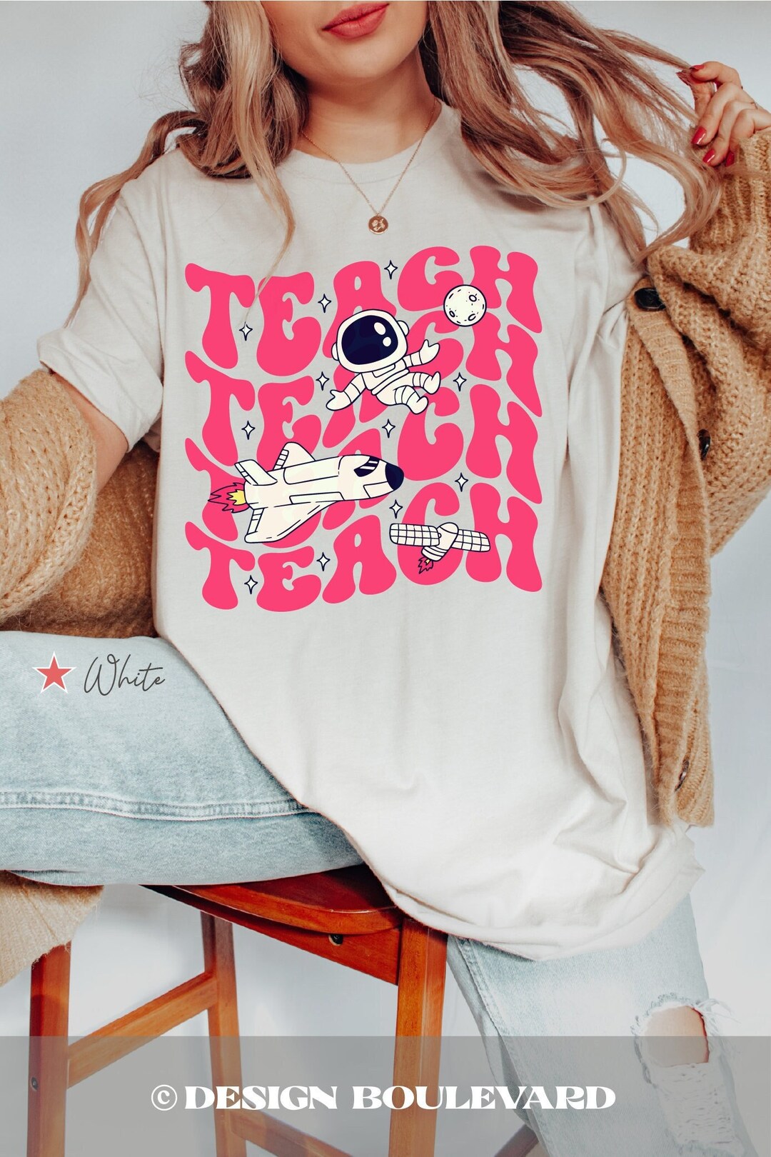 Teacher Space Shirt, Space Shuttle Teacher T Shirt, New Teacher Gift ...