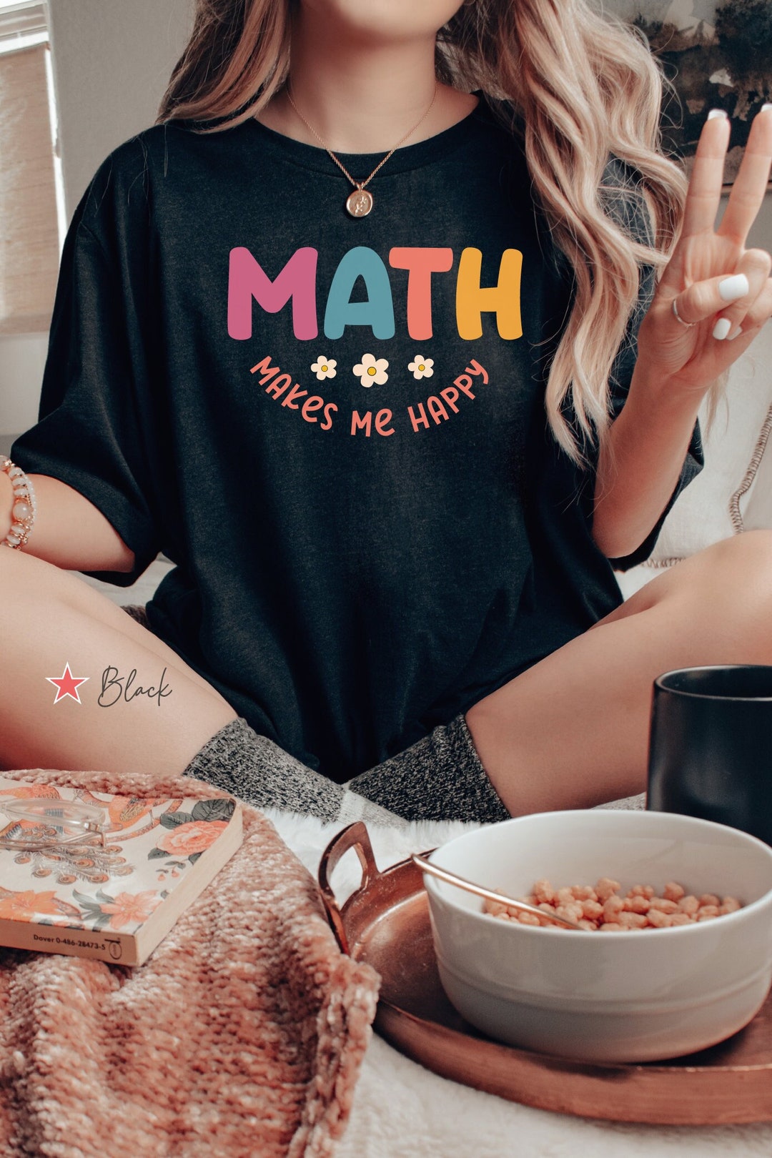 Math Makes Me Happy Shirt, Funny Math Teacher T Shirt, Math Teacher ...