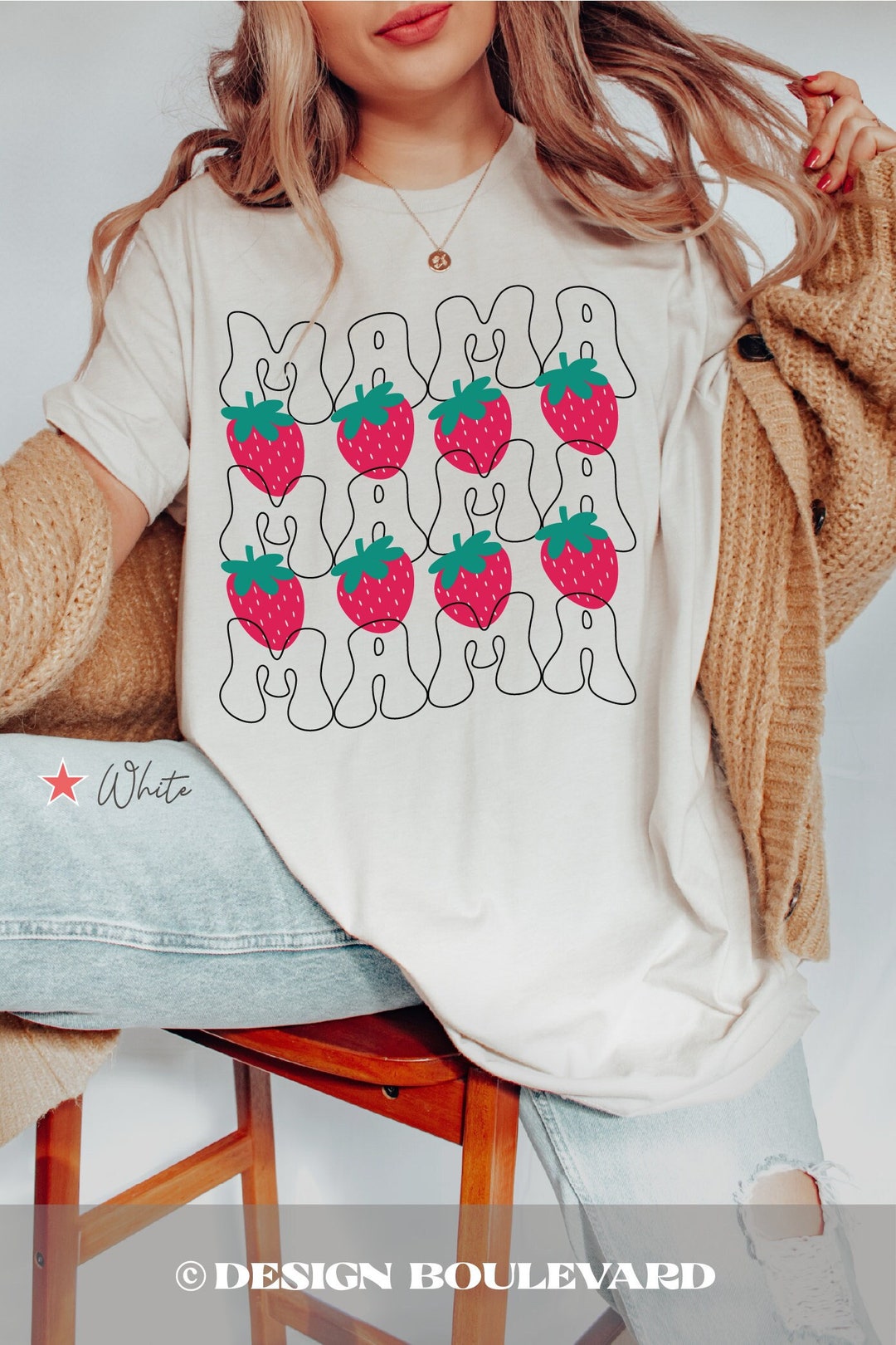 Mama Strawberry Shirt, Mom Strawberry T Shirt, Mothers Day Gift, Mom ...