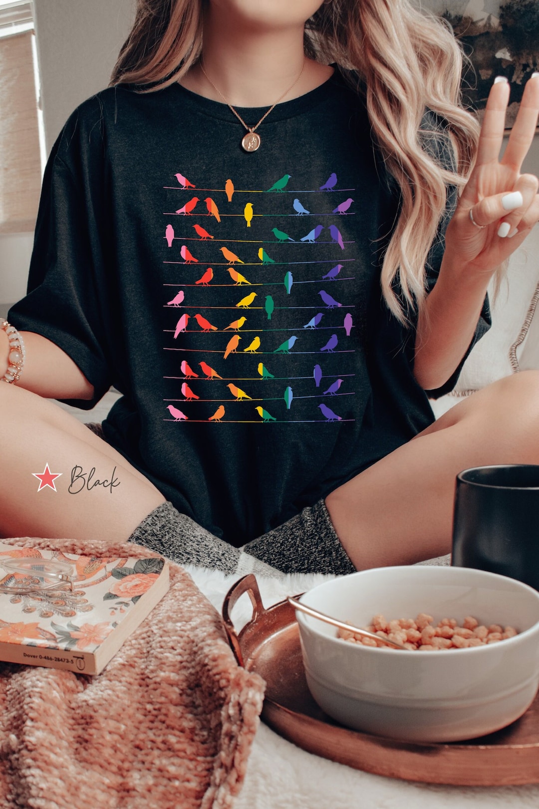 LGBTQ Bird Nerd Shirt, Queer Bird Lover Tshirt, Birdwatcher Gift ...