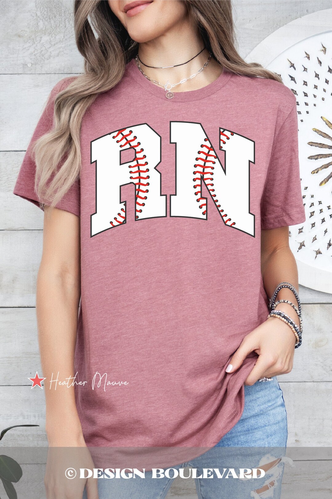RN Baseball Shirt, RN Nurse Baseball T Shirt, Registered Nurse Gift, RN ...